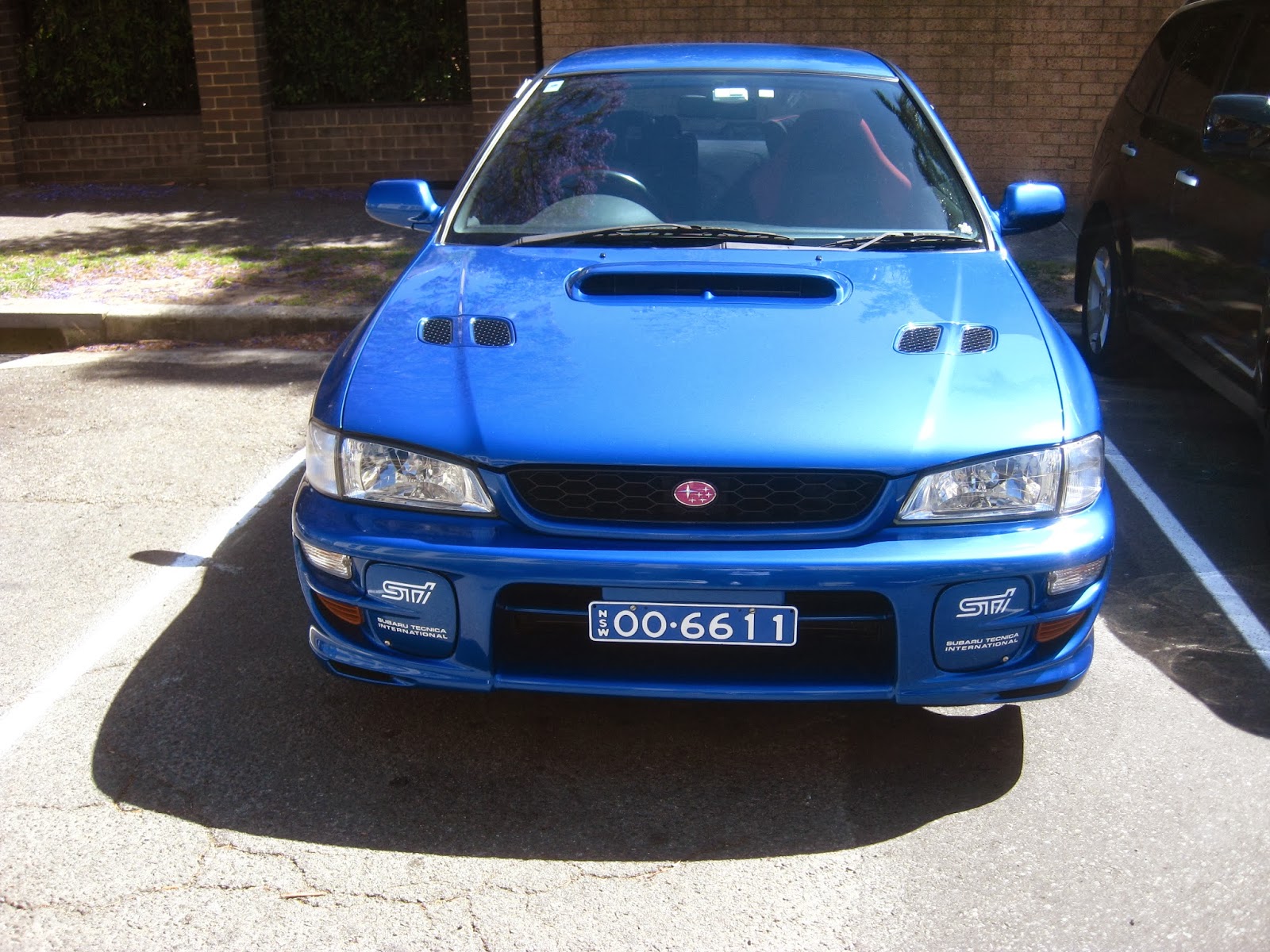 Aussie Old Parked Cars: 1999 Subaru Impreza WRX STI Coupe
