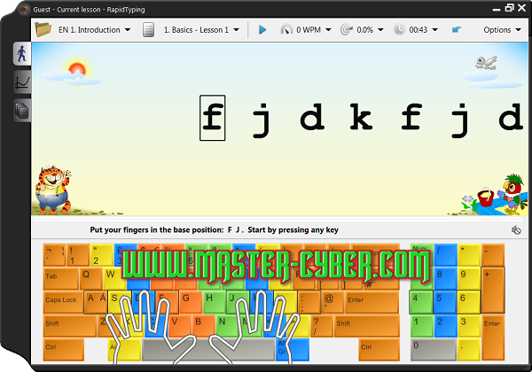 Free Programs To Learn Typing - Sights + Sounds