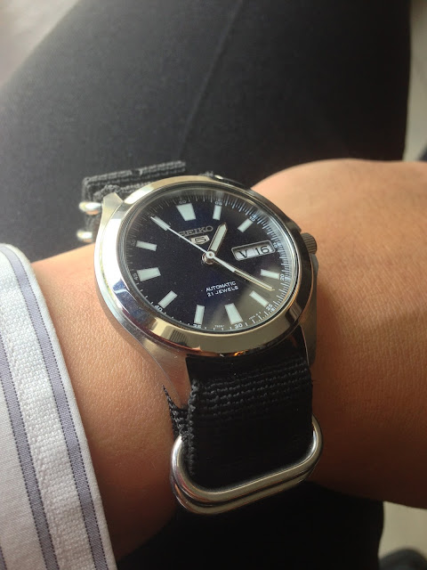 My Eastern Watch Collection: Seiko 5 SNKL07K1 - It Is A Hardy Design ...