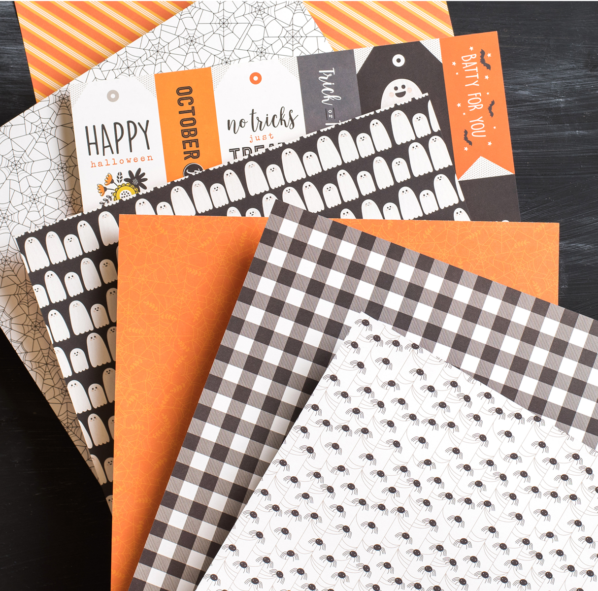 Ben Franklin Crafts and Frame Shop, Monroe, WA: Spooky Boo! Paper by ...