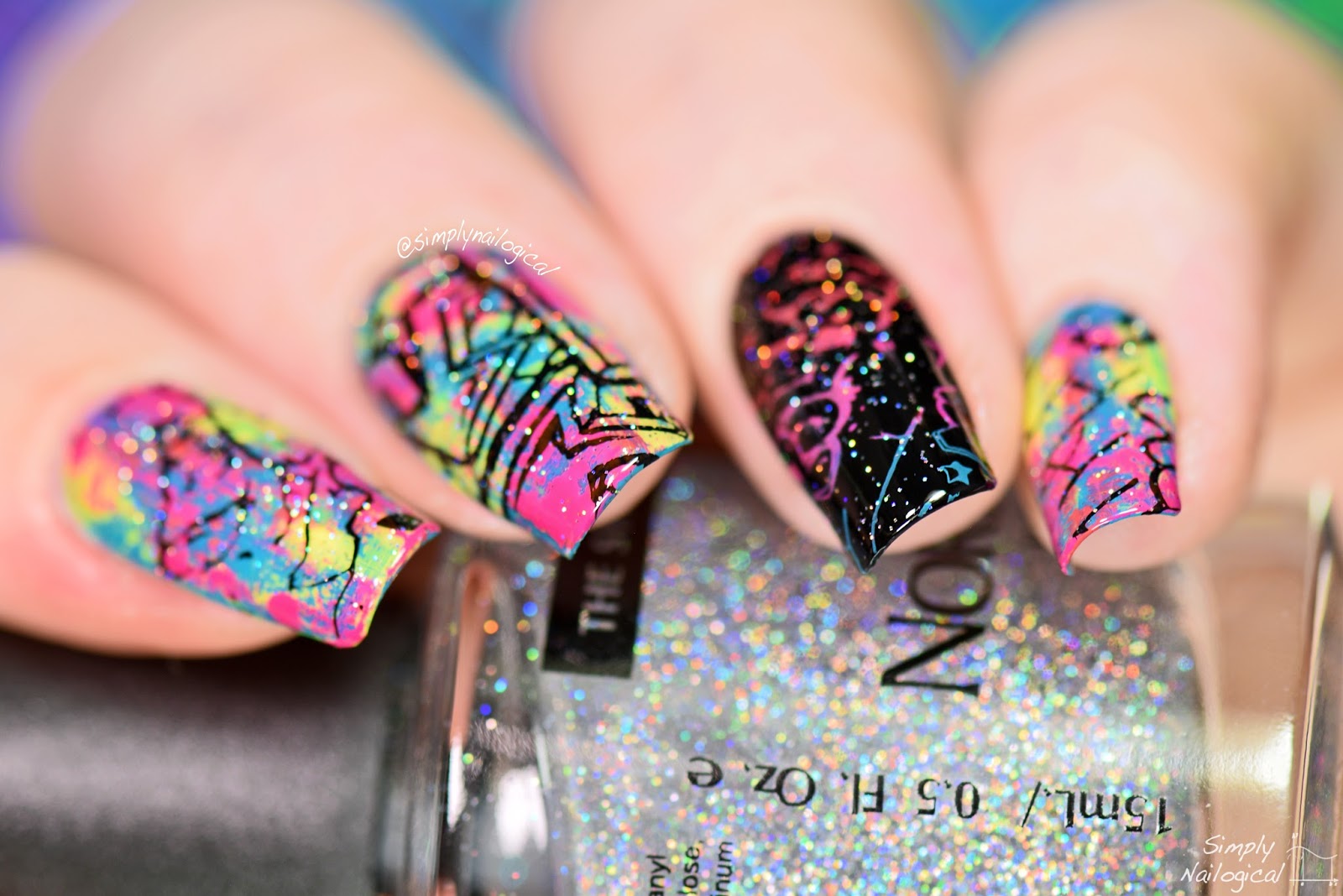 Simply Nailogical: Giant Mochi stamper nails!