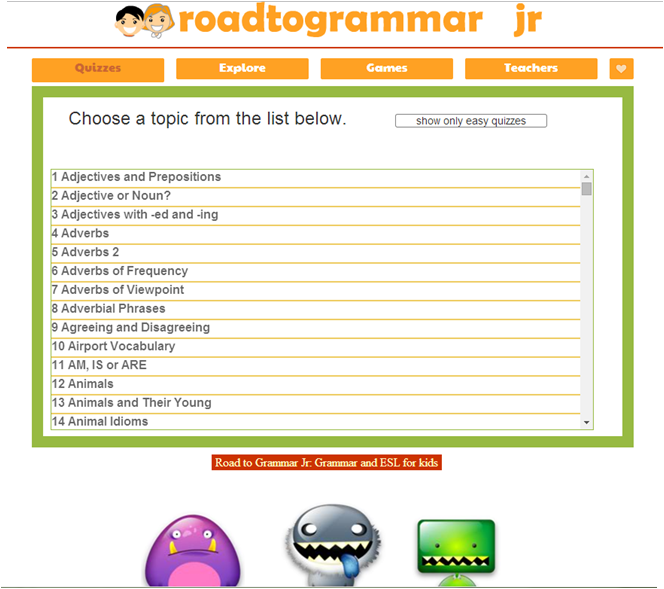 The Road to Grammar Blog: Updates to Road to Grammar Jr