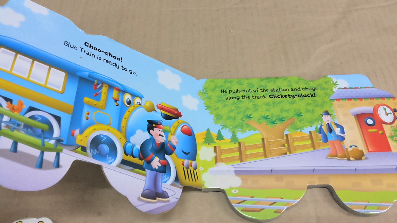 Kid Books Blog: 45.ชุด Train / Fire Engine