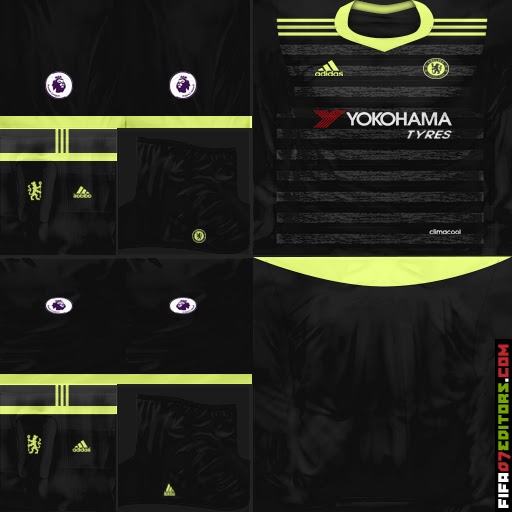 fifa-patchs: FIFA 07 Chelsea 2016-17 Full Kits