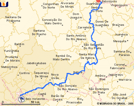 Associação da Família Pinho Tavares: Breve história de Sabinópolis - MG