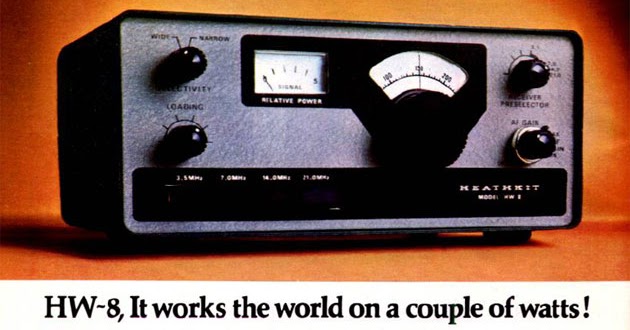 W2LJ QRP - When you care to send the very least!: HW-8