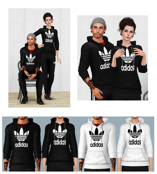 Best Daily Sims 3: S3 hoodie | joggers | trainers by sakorbsims
