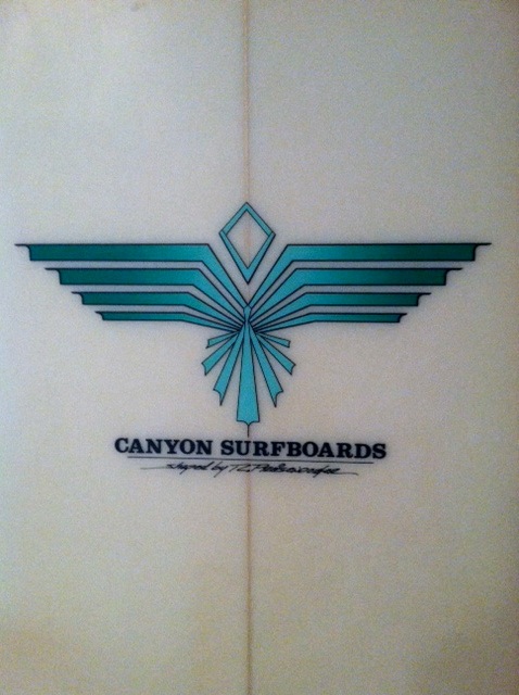 : Board Collector: A pre-Rusty, Rusty twin fin for Rusty.