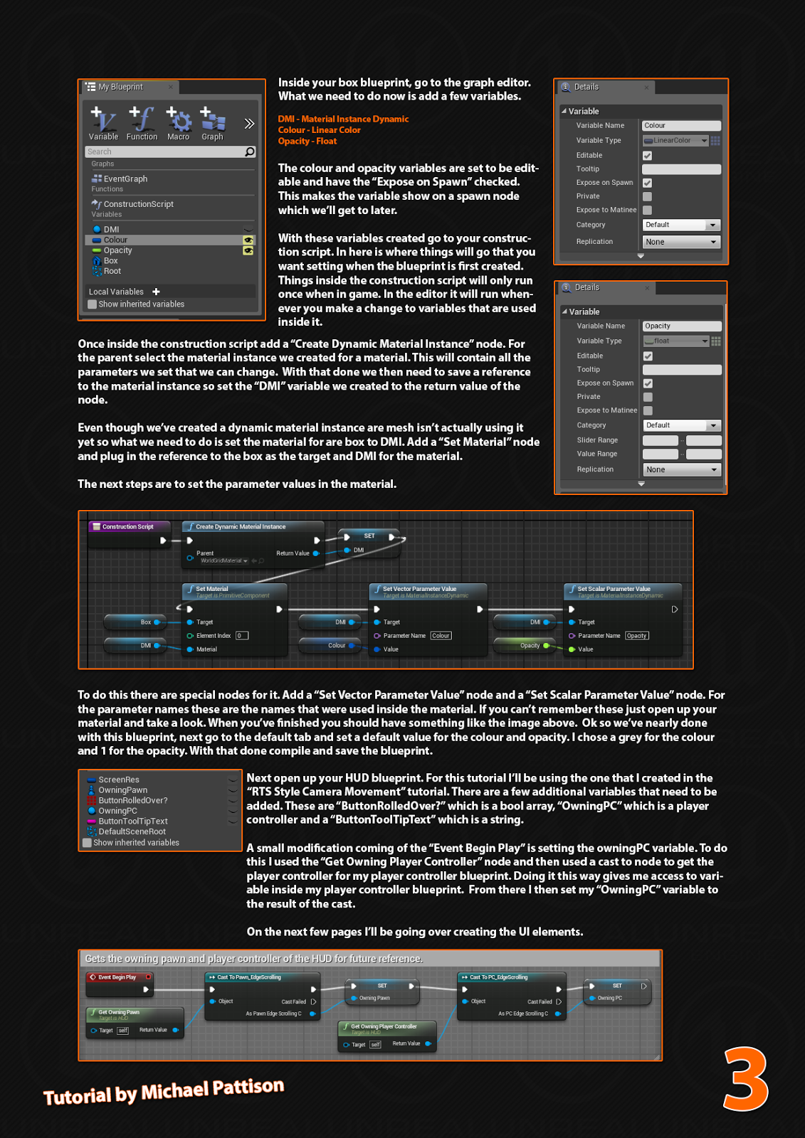 UE4 Tutorial - HUD to Scene Interaction