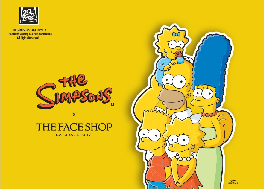 The Rebel Sweetheart.: Sneak Peek | The Face Shop x The Simpsons ...