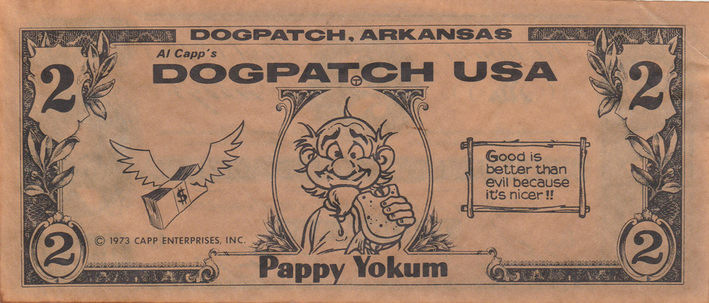 The Comic Book Literacy Documentary Blog: Flashback: Dogpatch U.S.A. 1984