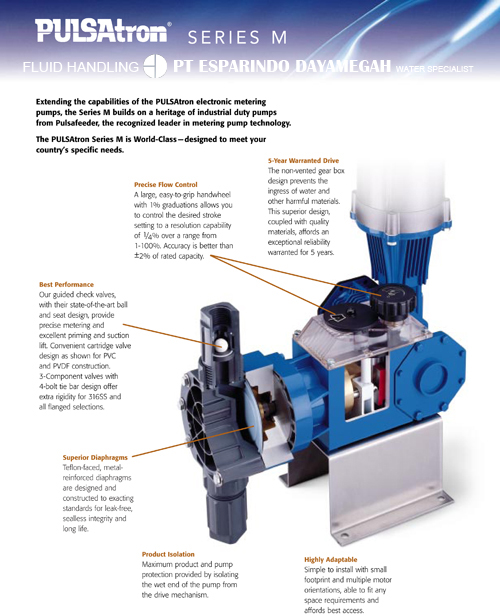 Distributor Pompa Air, Transfer Solar dan Transfer Kimia: Pompa Injeksi ...