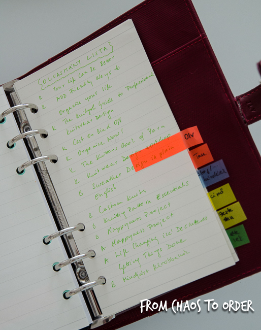 How to build your perfect planner system? Week 2: Add some structure ...