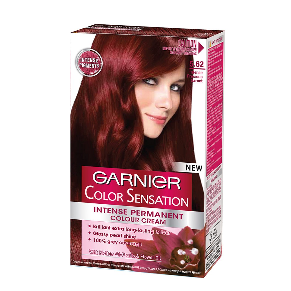 Take time out for beauty.: Garnier Color Sensation 5.62