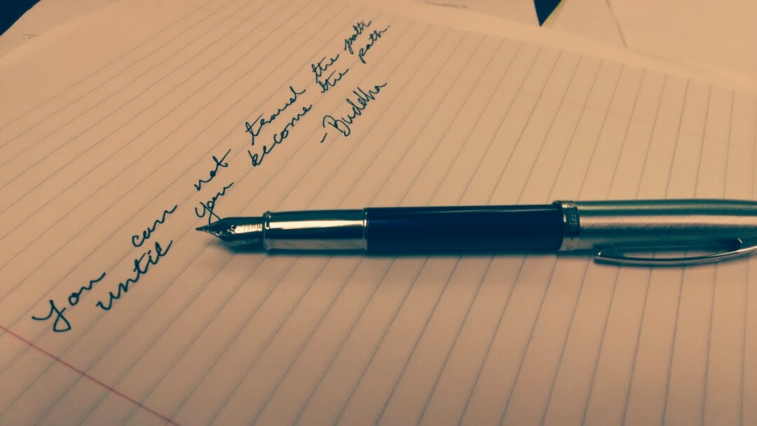 The 5 Minute Meditation Project: The Fountain Pen: Art of Writing
