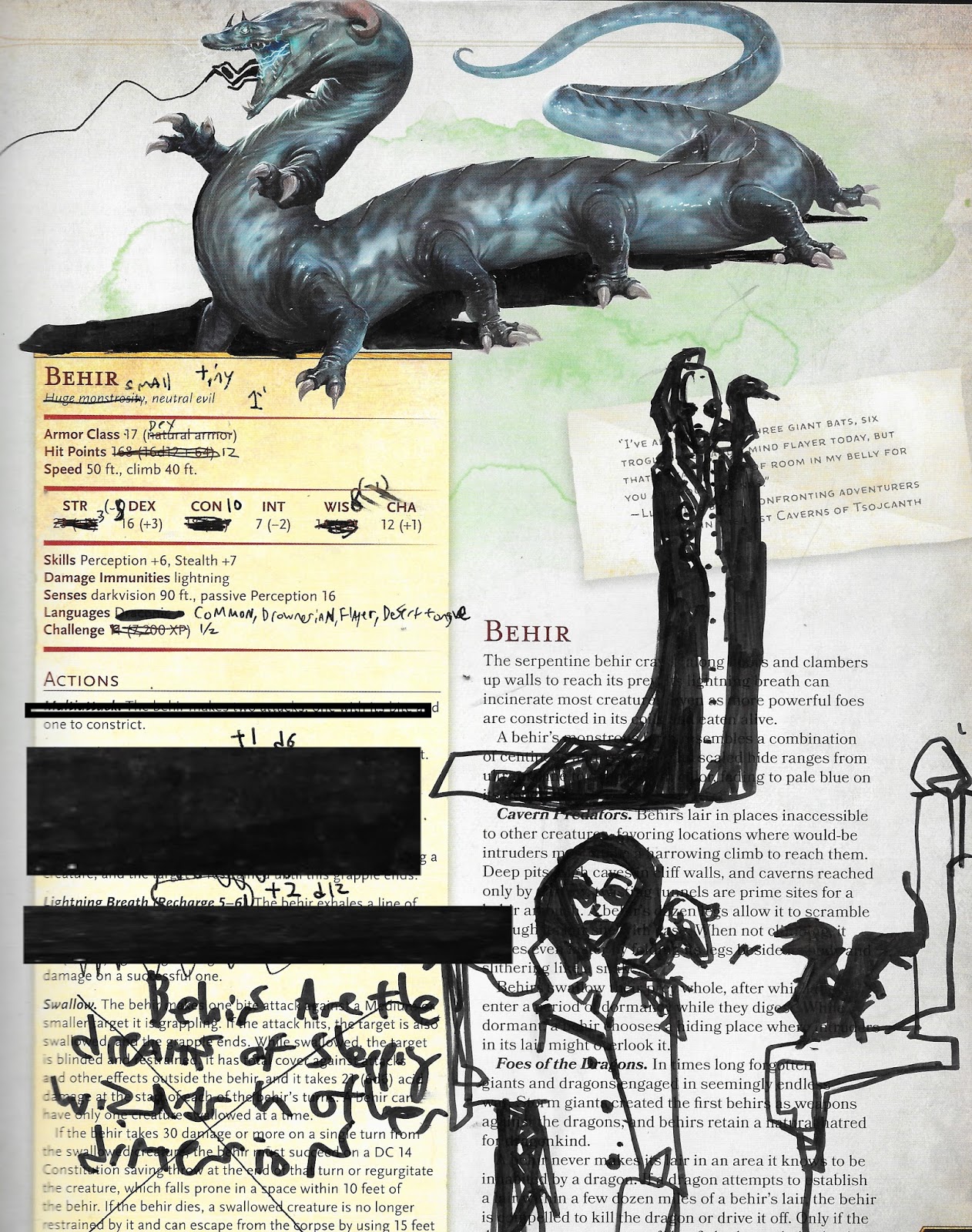 Playing D&D With Porn Stars: Behir In Name Only