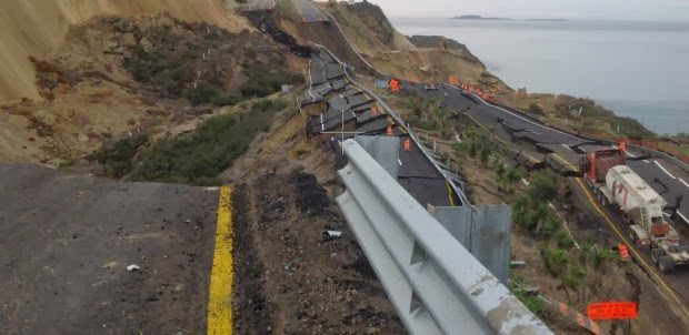 Earthly Musings - My Travel and Geology Blog: Another Road Slump on a ...