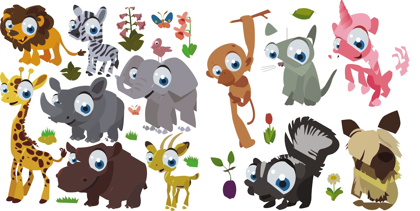 Cocorel: Animais fofos em Corel Draw