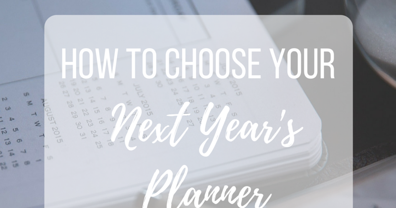 [Savannah] in Wonderland: How to Choose Your Next Year's Planner