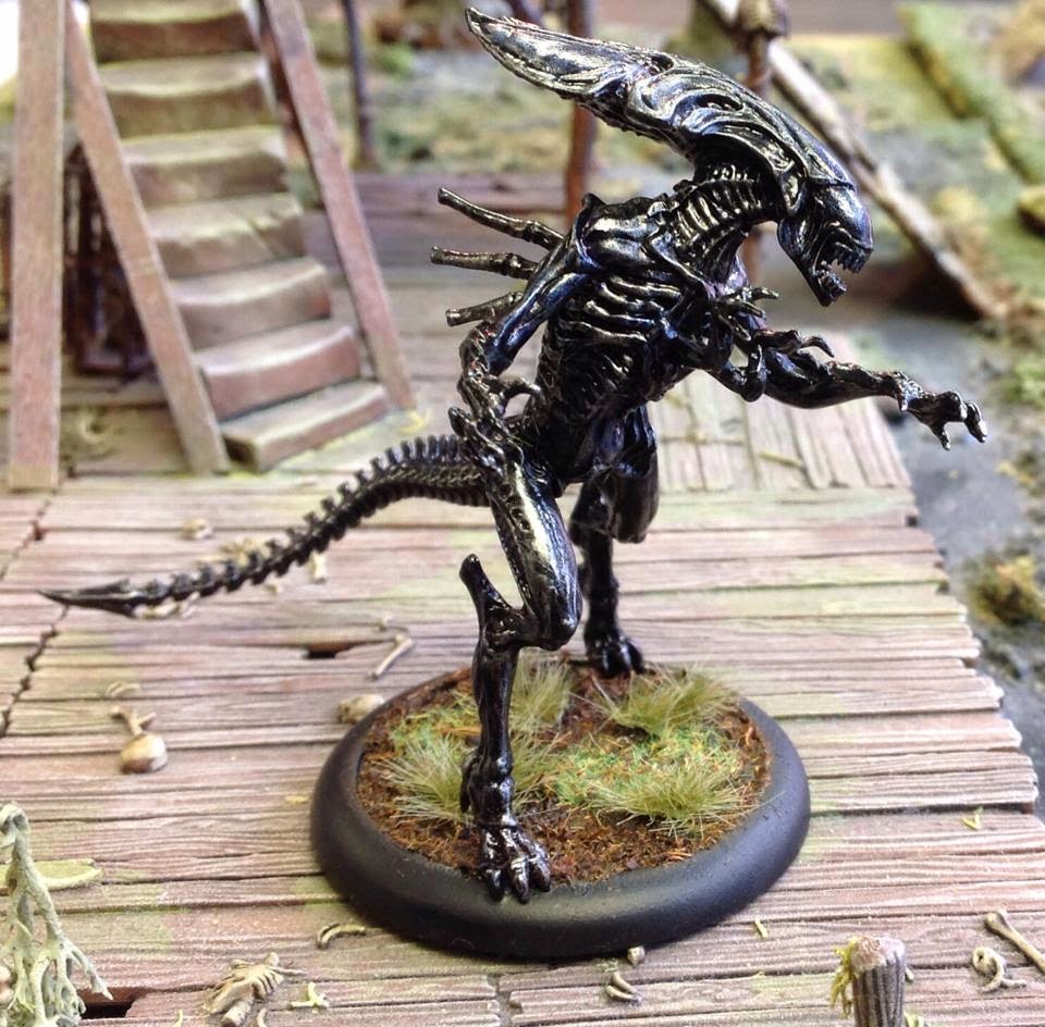 GMorts Chaotica: Aliens Vs Predator Miniatures Game - Painted ...