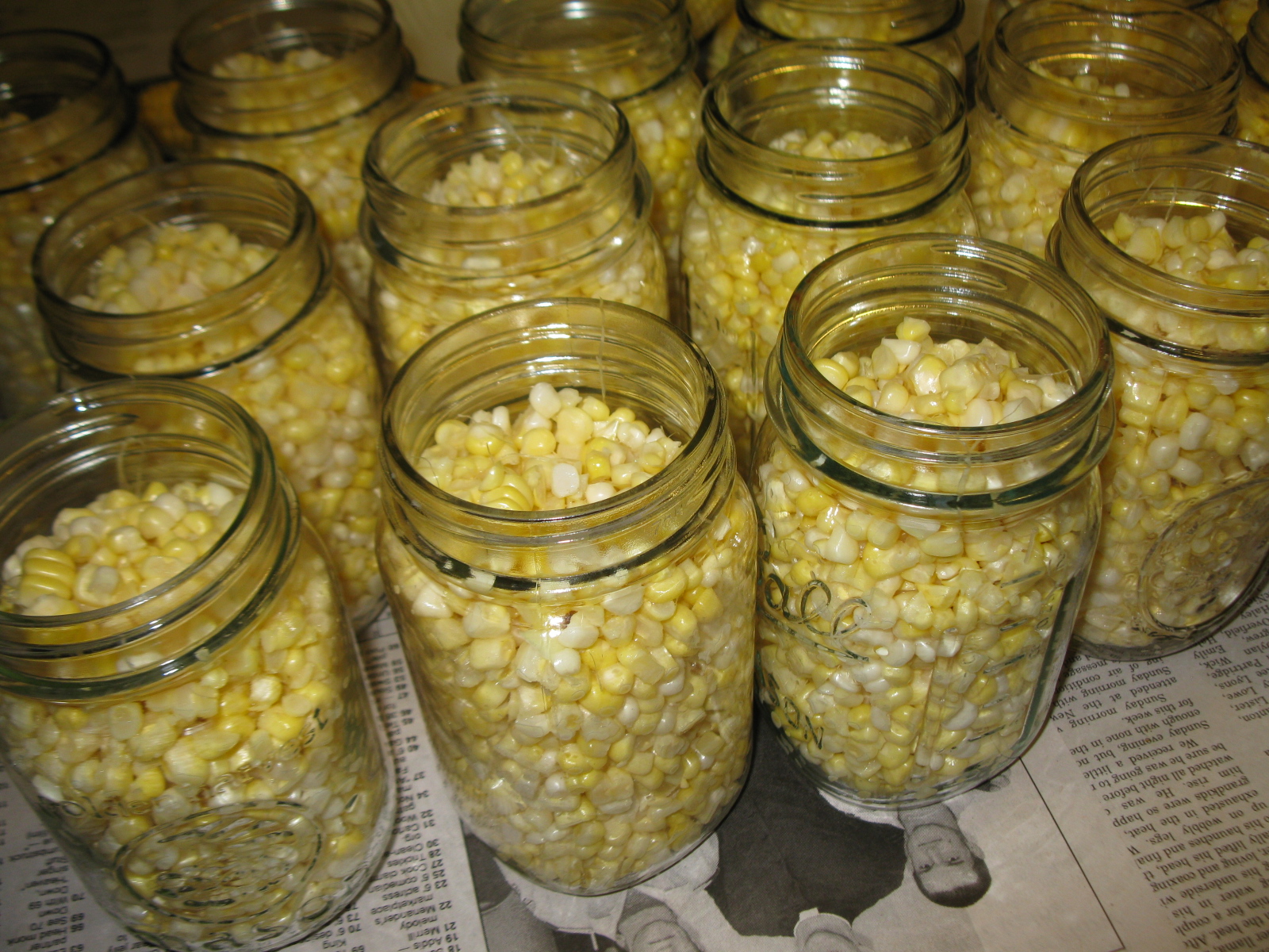 Simply Homemaking: Canning Corn 2012
