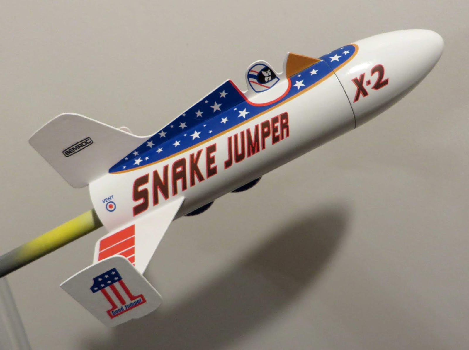 Model Rocket Building: Semroc Snake Jumper, Finished