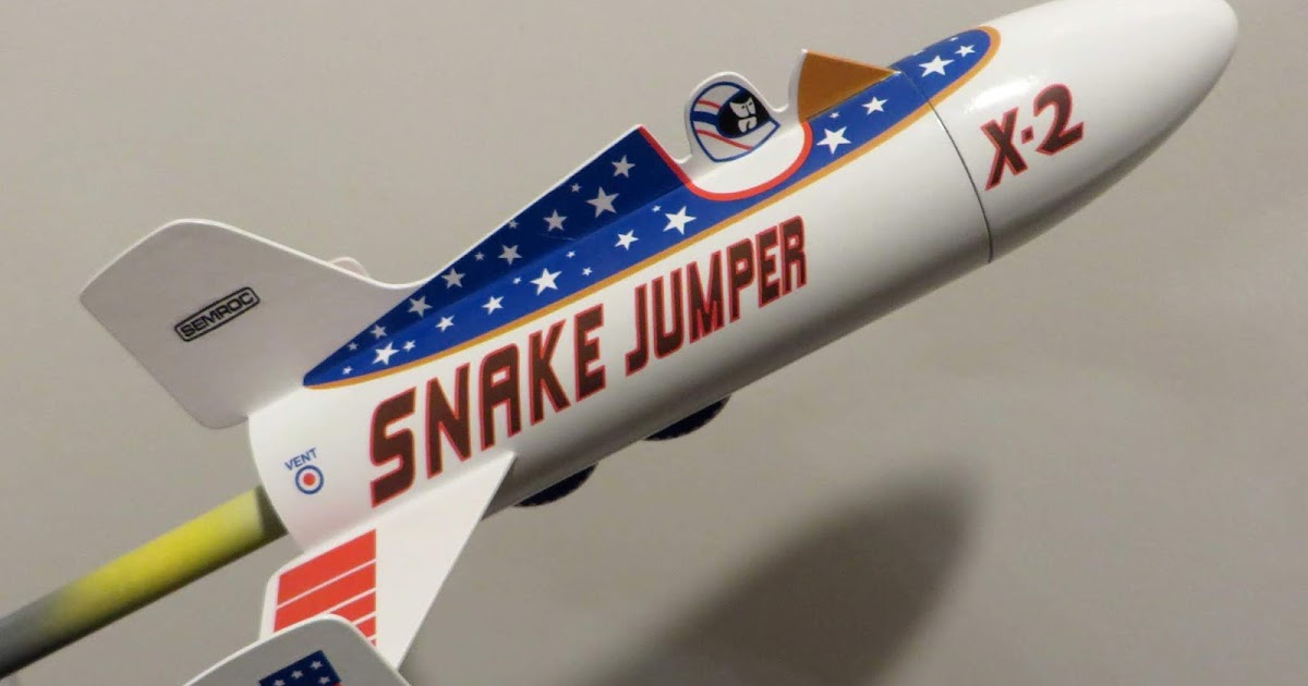 Model Rocket Building: Semroc Snake Jumper, Finished