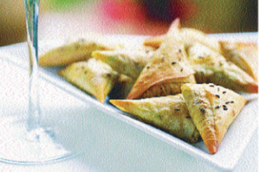 Moroccan-spiced lamb triangles recipe | Arabic Food Recipes