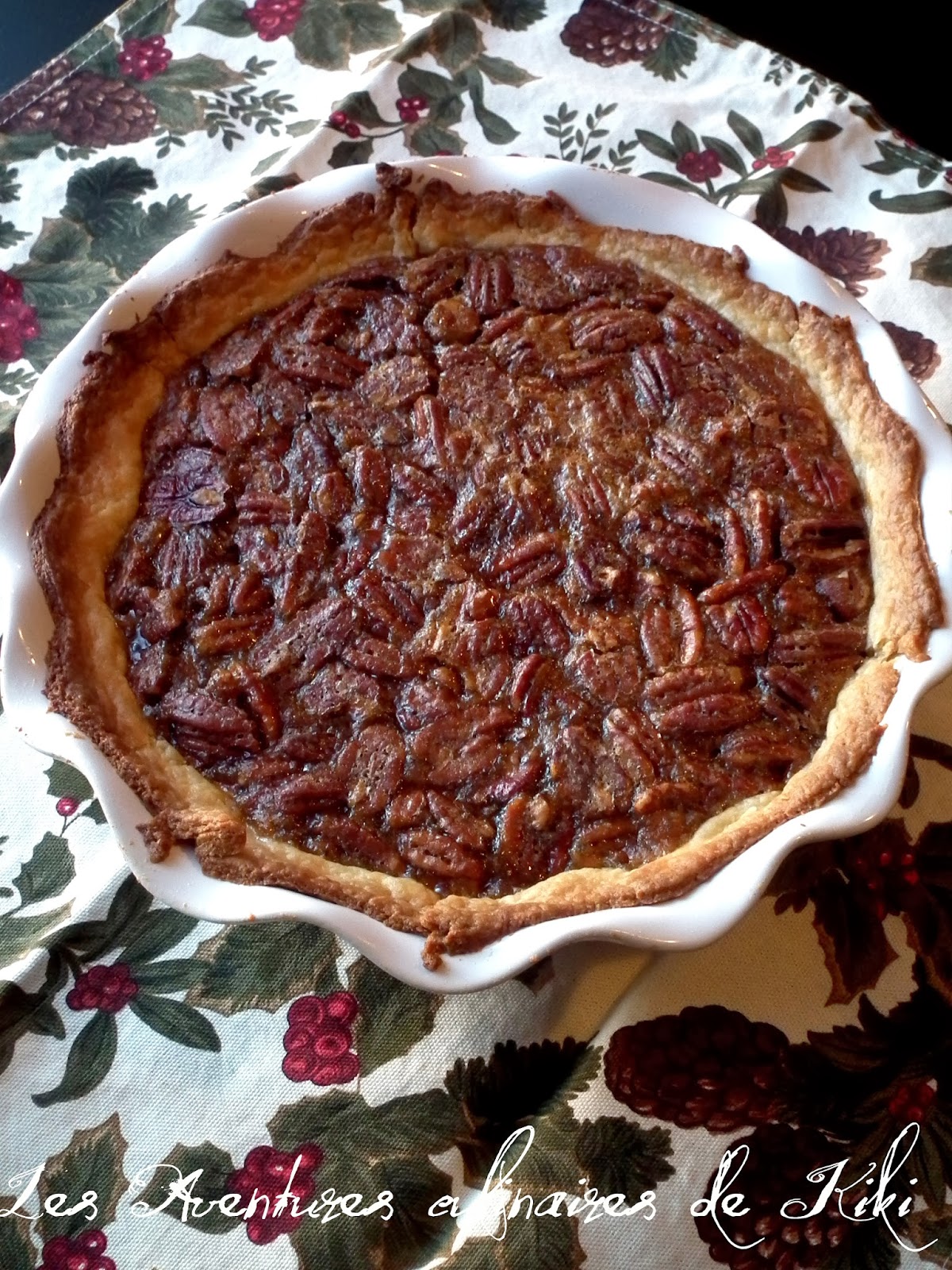 Faits avec amour /Les Aventures culinaires de Kiki: Tarte aux pacanes