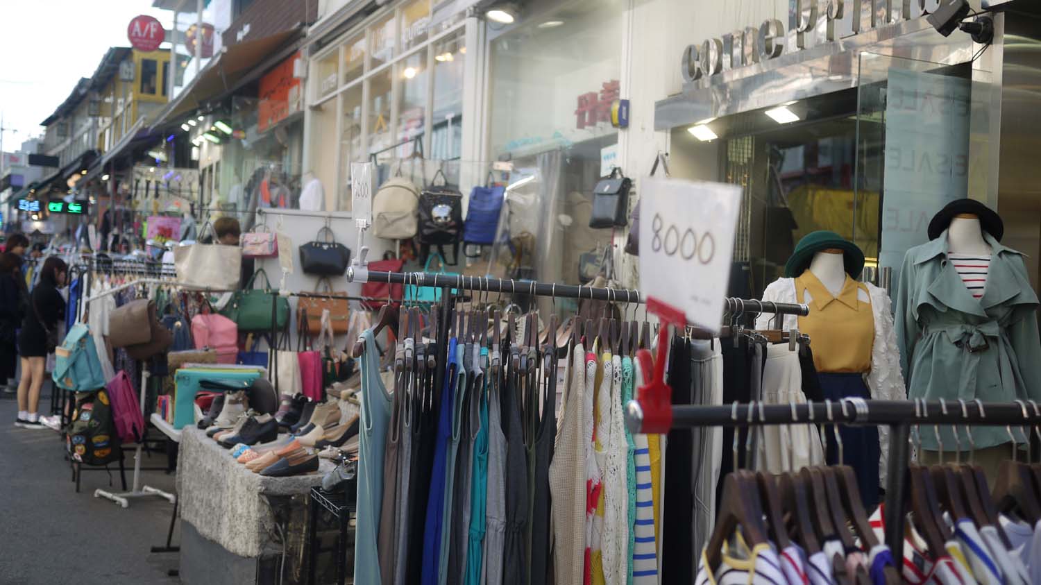 All about Hongdae in Korea: Markets in Hongdae