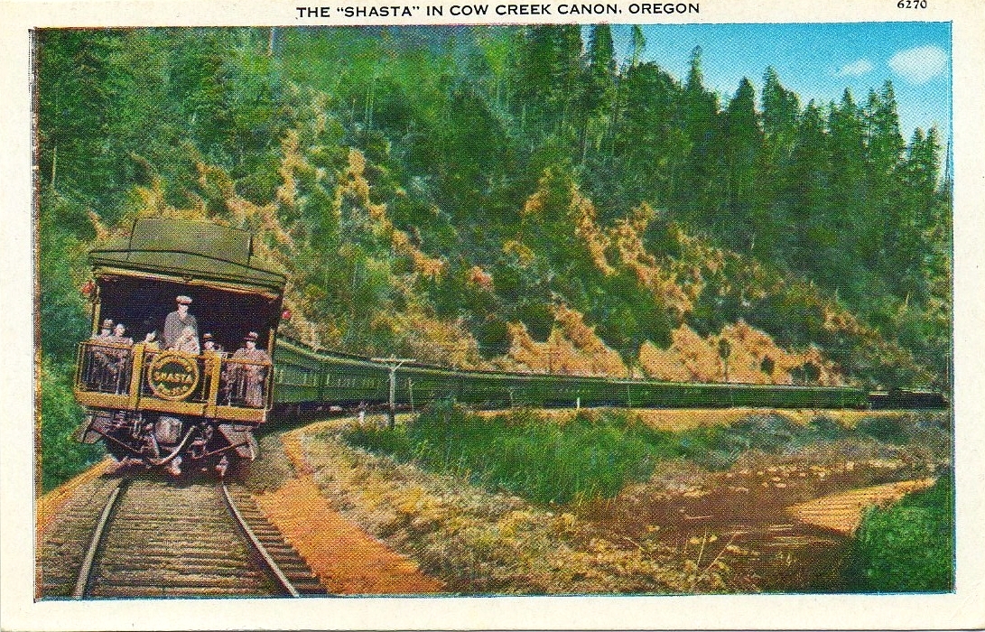 transpress nz: steam trains in old Oregon 1 - Cow Creek