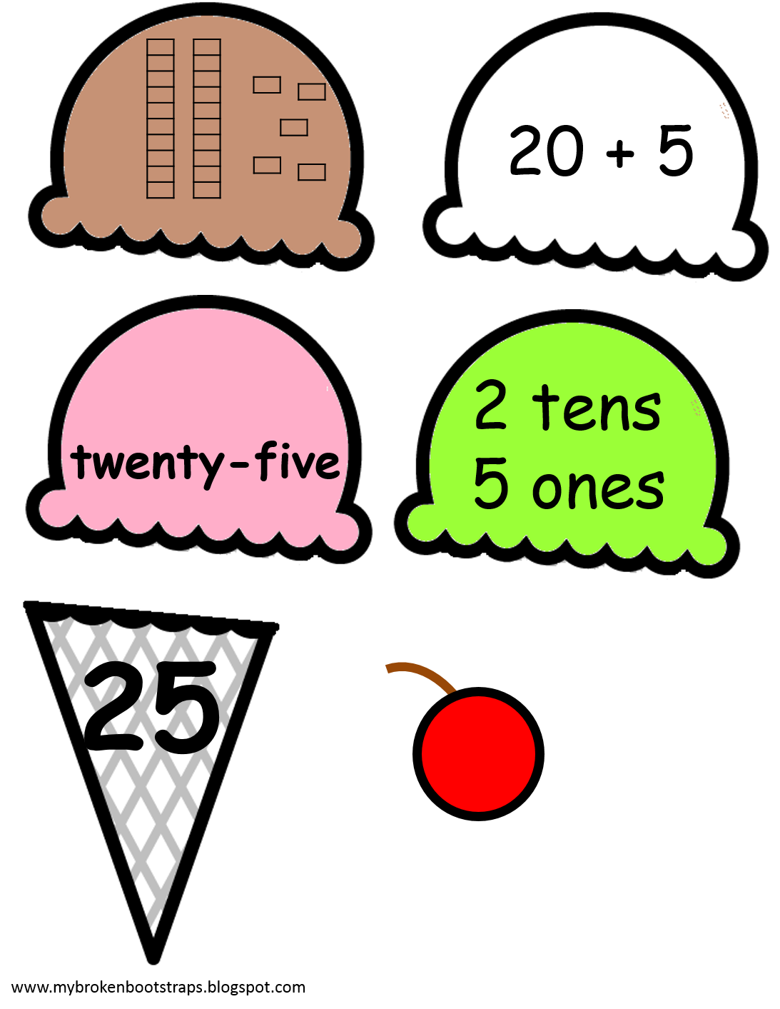 My Broken Bootstraps: Number Match to 50