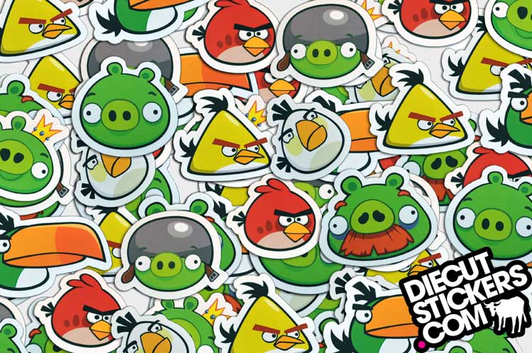 DIECUTSTICKERS.COM | BLOG: Rovio | Angry Birds Stickers