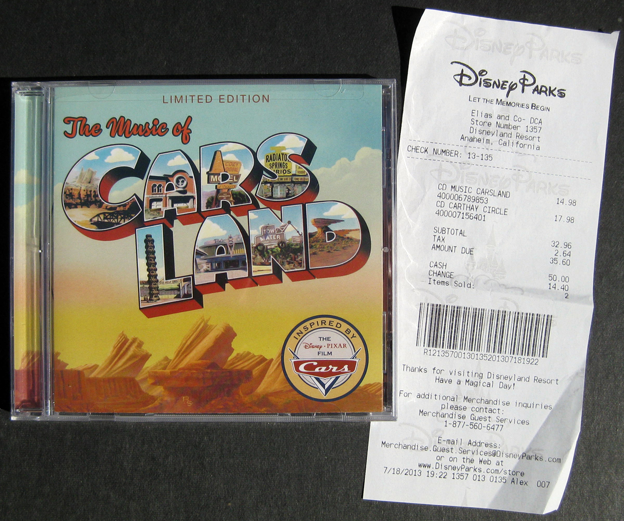 The DISNEYLAND RECORDS blog: California Advenuture Park Music CDs