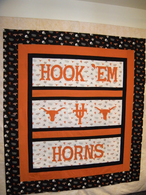 Lou's Quilt'n Corner: Longhorn quilts