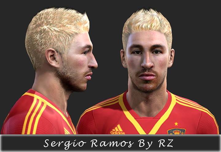 pes-modif: Sergio Ramos Face By Rz