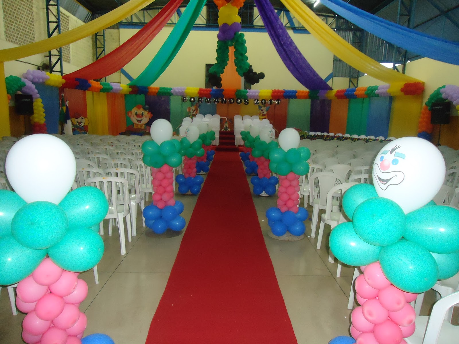 Espaço Encantado - Festas: FORMATURA (Com o tema Circo)