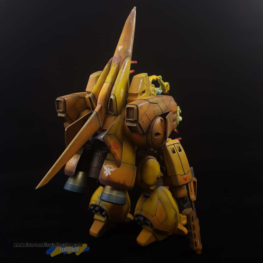 Custom Build: HGUC 1/144 AMX-102 ZSSA "Hell Raining Down on The Wicked"