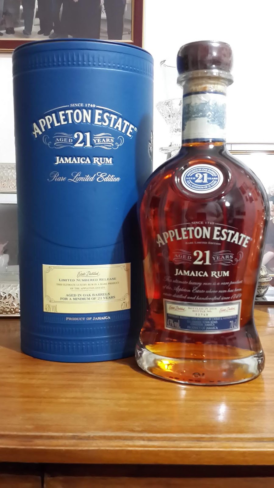 Appleton Estate Aged 21 Years Jamaica Rum