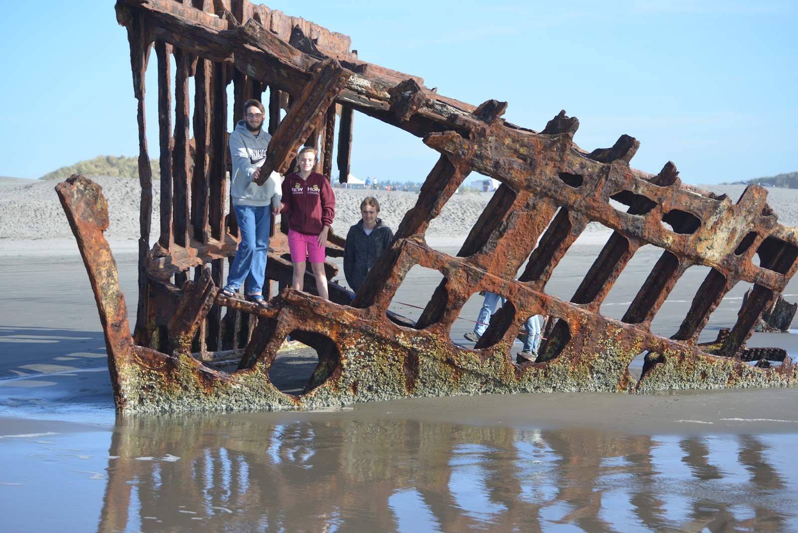 Courageous Joy: Peter Iredale Shipwreck