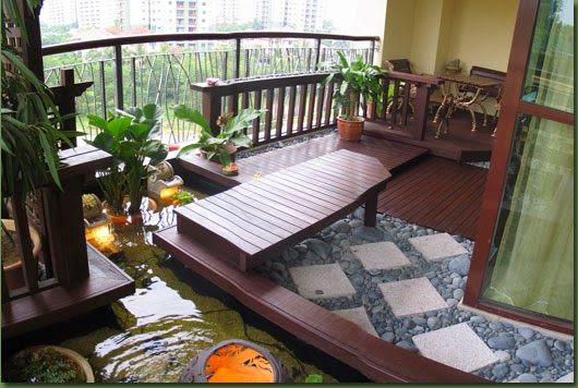 Japaneses Style Garden & Balcony Designs.