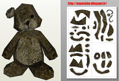 Call of Duty - Teddy Bear Papercraft | Papercraft Paradise ...