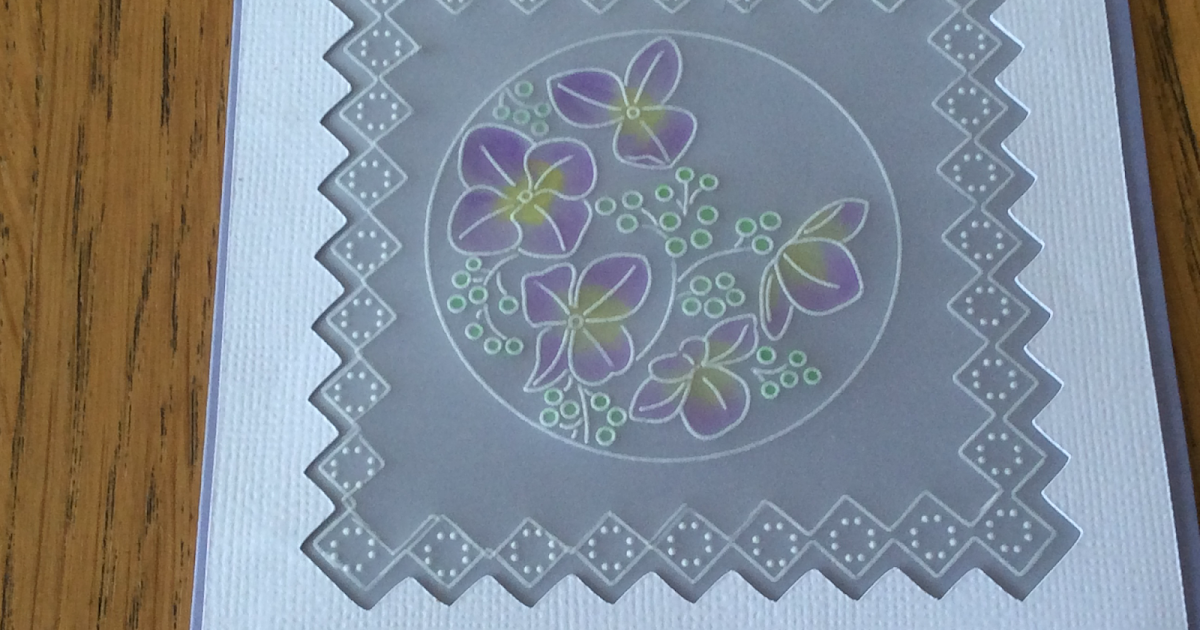 Cotswold Crafter: Something Floral For Friday