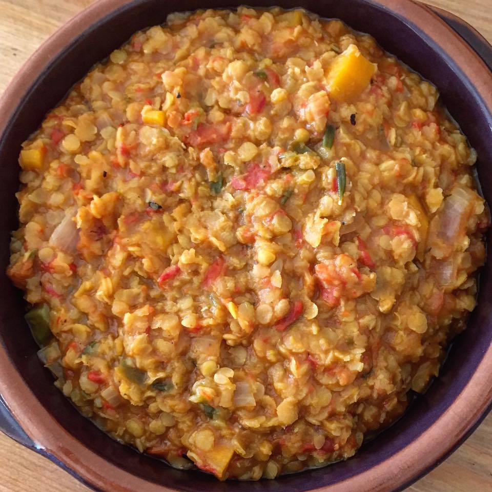 MATTYB BAKES: SUMMERY SLOW COOKED ITALIAN RED LENTILS