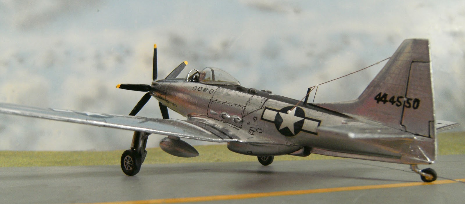 Happyscale-Modellbau: Fisher P-75 Eagle - Rare Planes vacu-kit 1/72