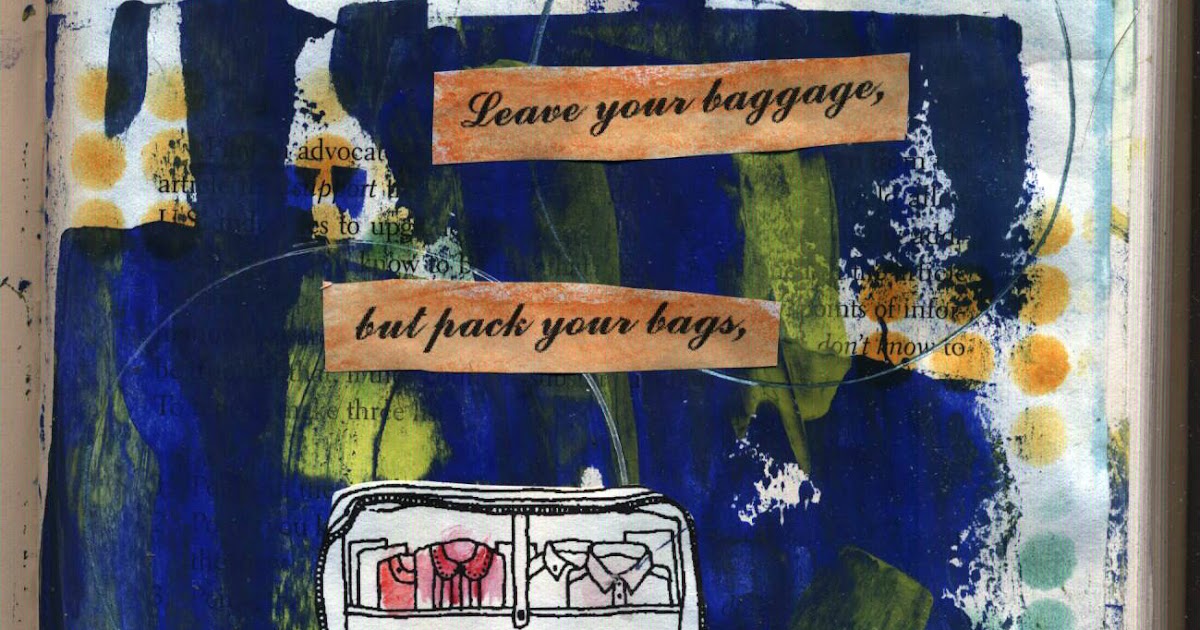 Altered Book Lover: Pack your bags