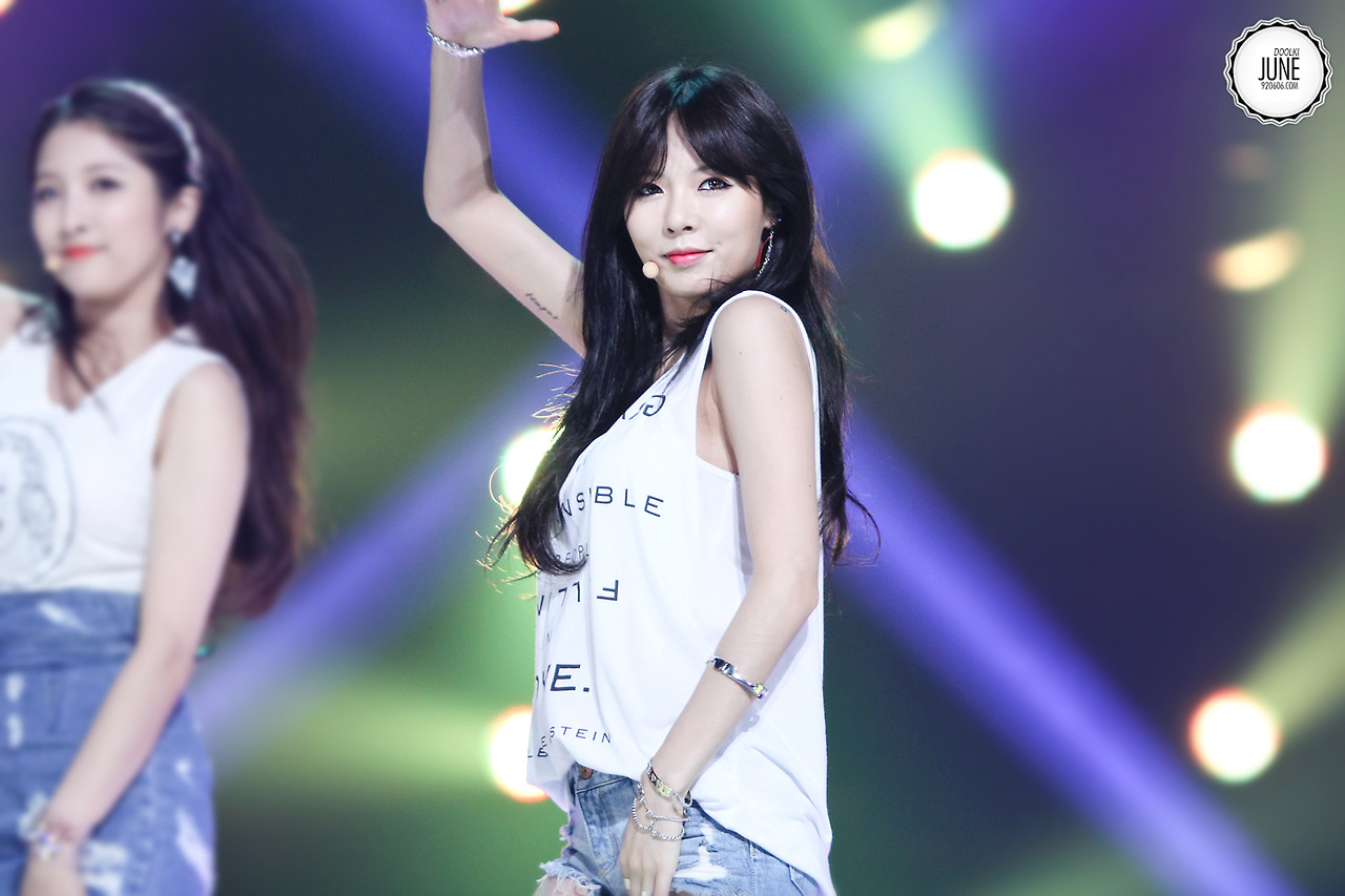 PHOTO Hyuna na KBS Open Concert cz.2
