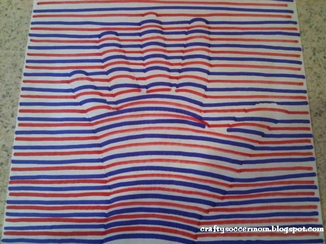 Crafty Soccer Mom: 3D Hand Art