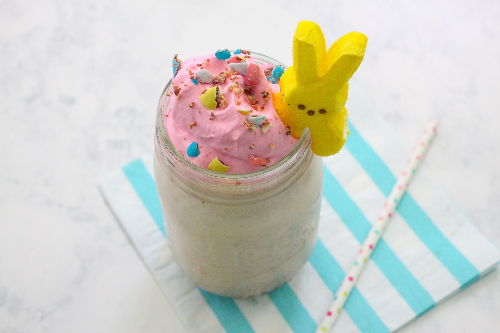 borrowed heaven: Easter Candy Milkshake