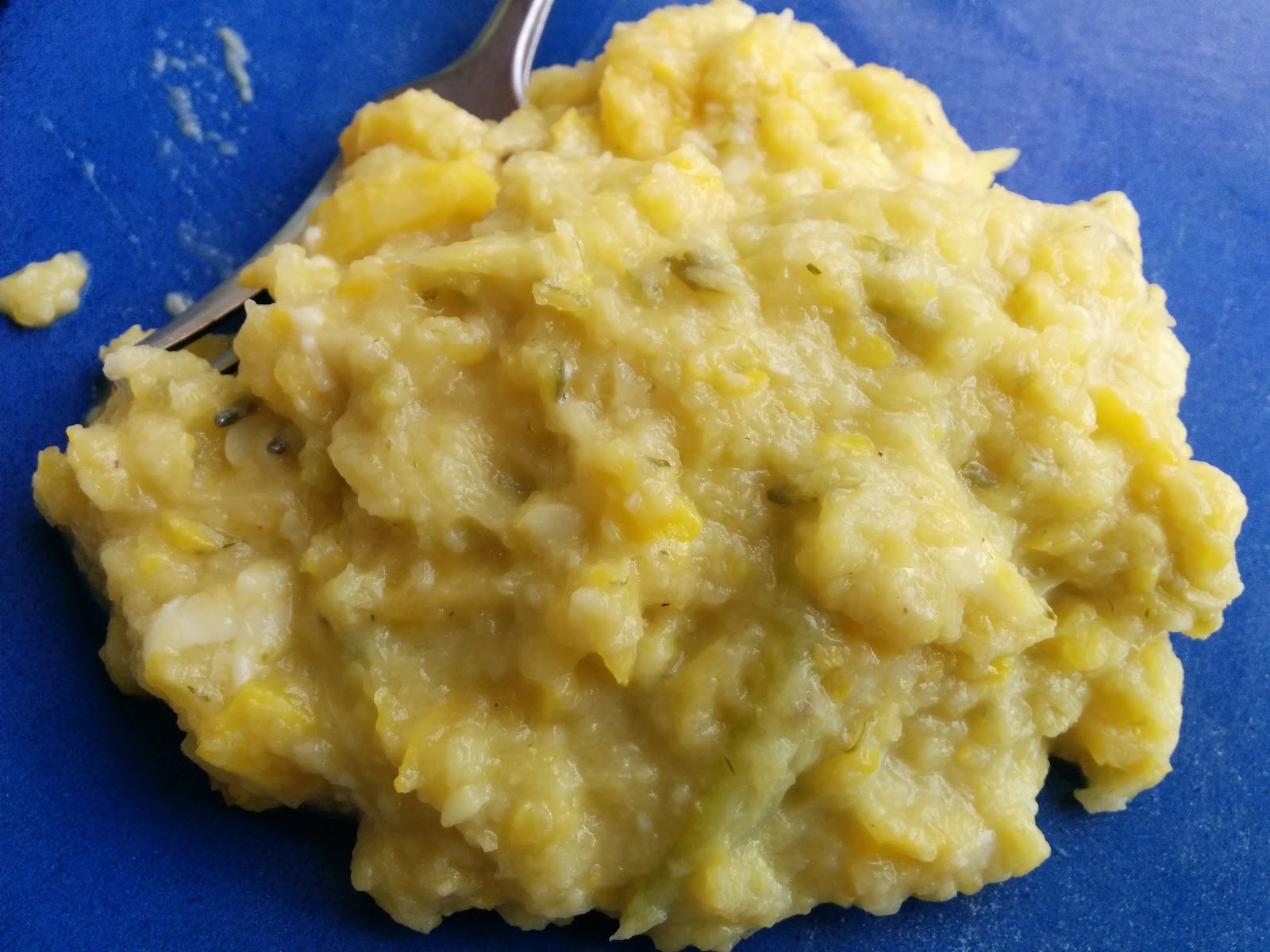 Happy Valley Locavore: Mashed Summer Squash with Cheddar